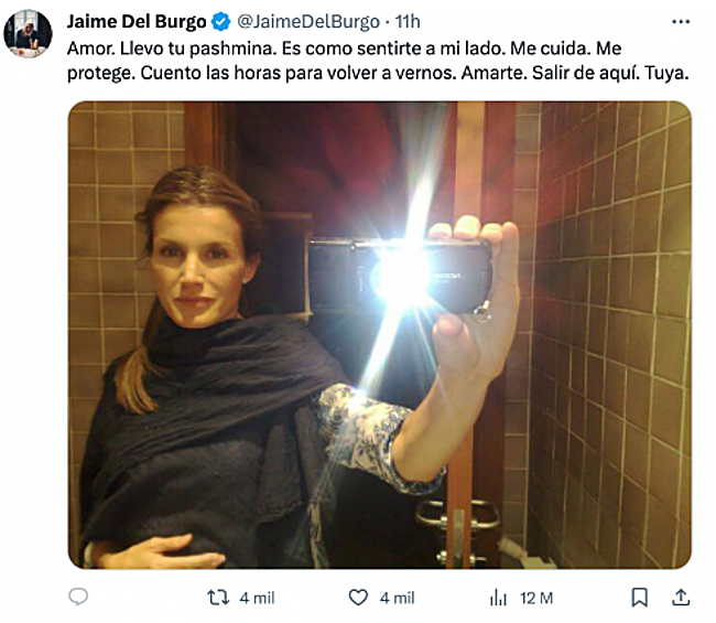Quién es Jaime del Burgo, el excuñado de Letizia que la trata de desprestigiar | El Correo